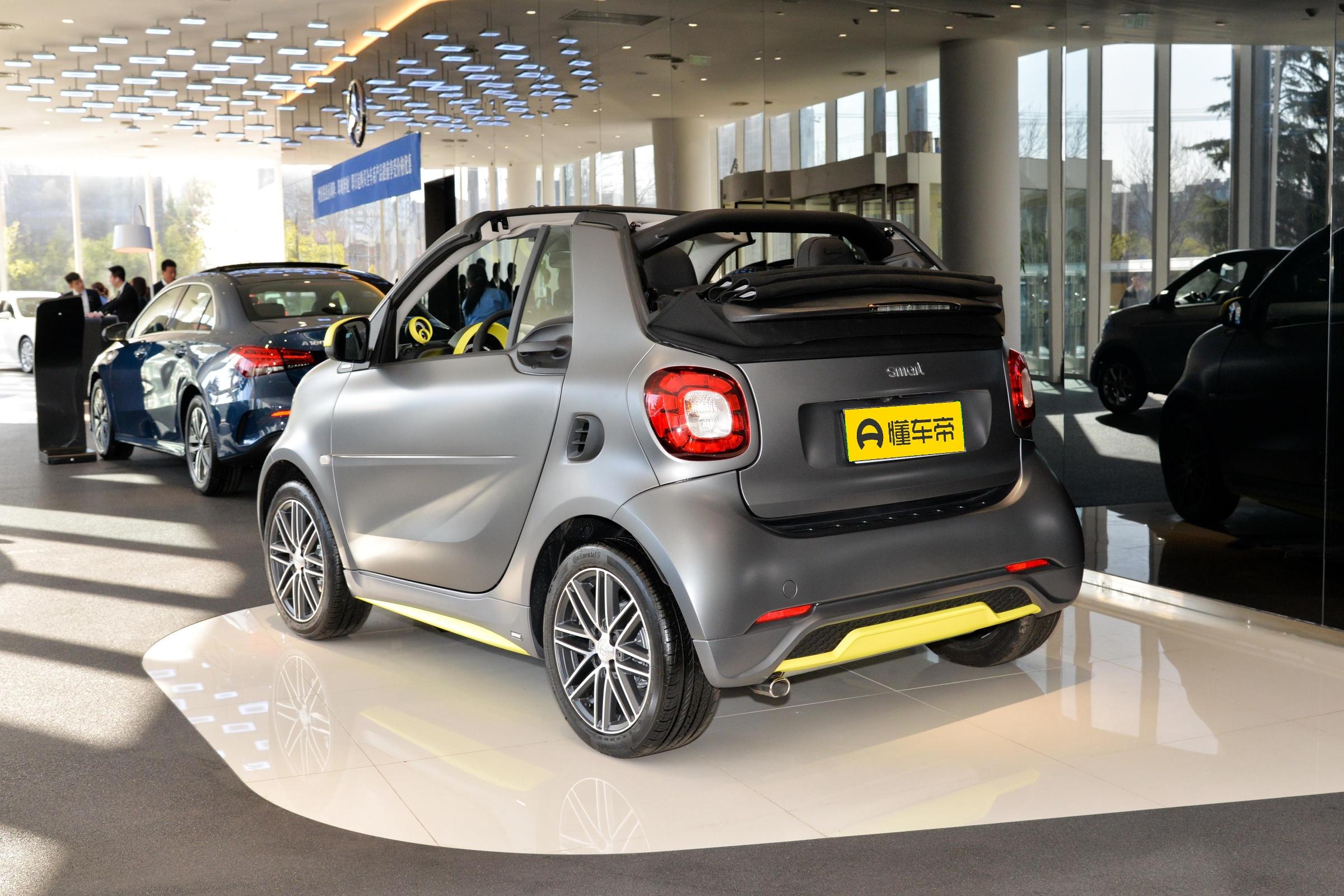 smart fortwo 2018款 0.9T 66千瓦敞篷耀目灰特别版 国V图片_smart_23/58张图片_汽车外观图库_懂车帝