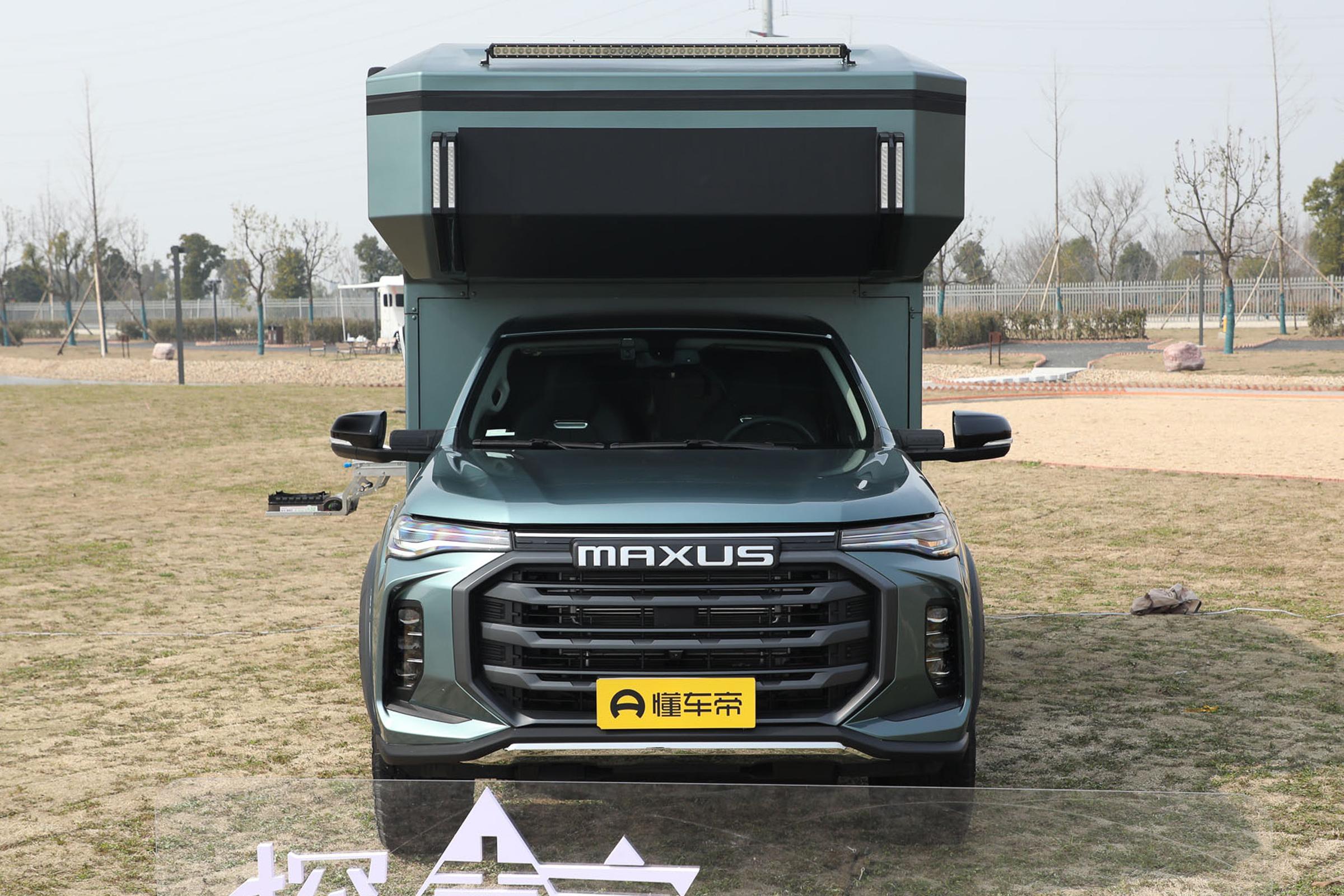 上汽大通MAXUS T90房车 2022款 2.0T 自动越野绿图片_上汽大通MAXUS_3/84张图片_汽车外观图库_懂车帝