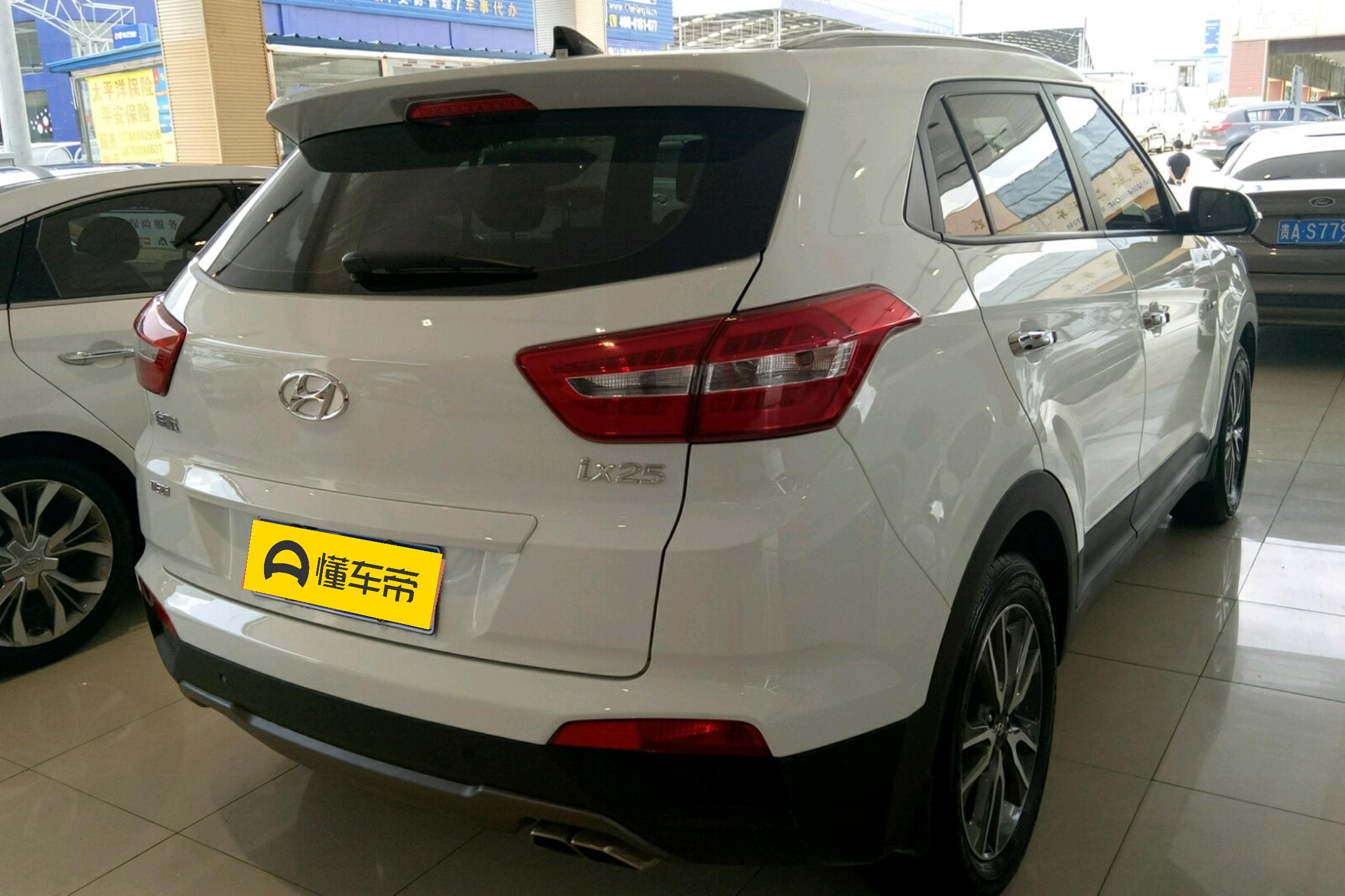 现代ix25 2016款 1.6T 双离合两驱尊贵型DLX图片_现代_7/10张图片_汽车外观图库_懂车帝