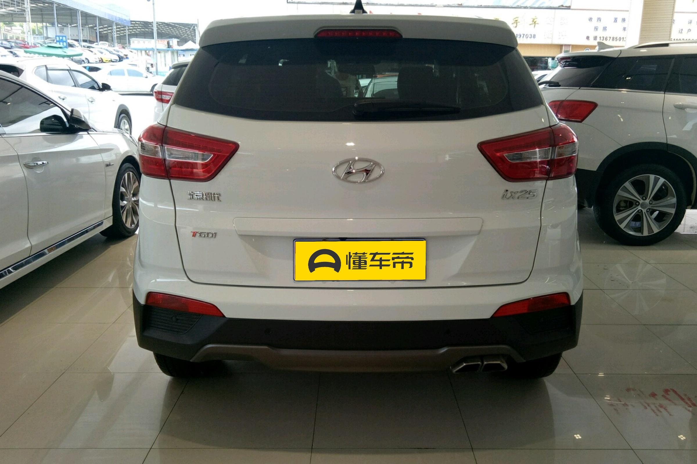 现代ix25 2016款 1.6T 双离合两驱尊贵型DLX图片_现代_7/10张图片_汽车外观图库_懂车帝