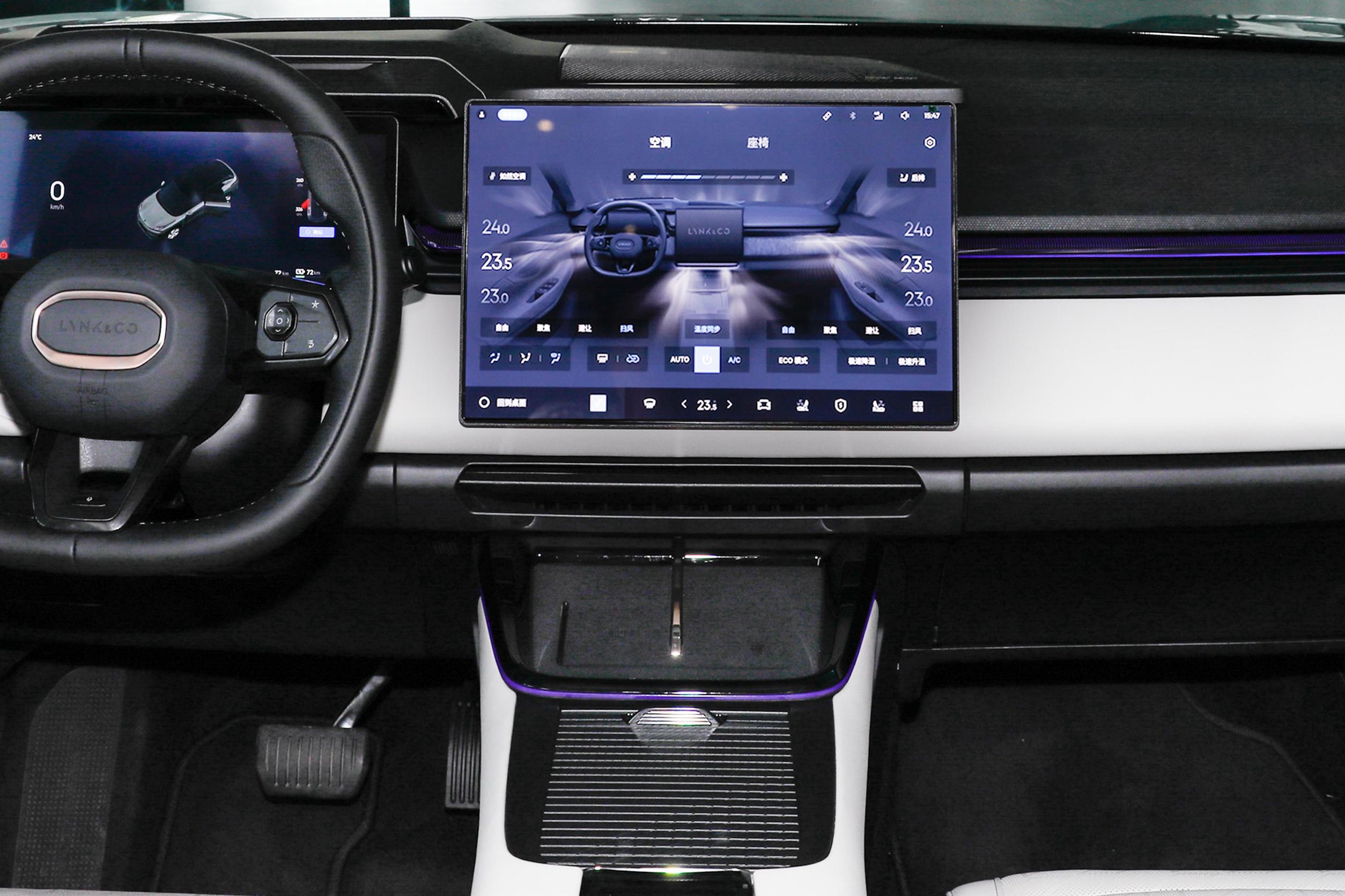 领克08 EM-P 2023款 245超长续航Halo图片_领克_3/78张图片_汽车内饰图库_懂车帝