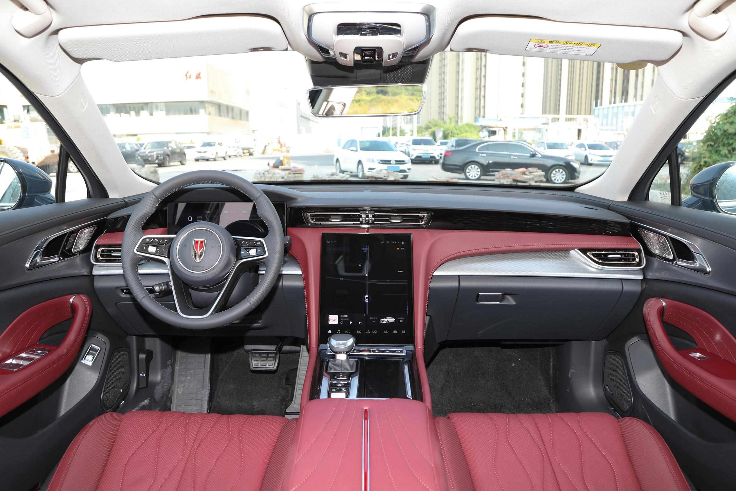 红旗H5 2024款 2.0T 自动智联旗领版图片_红旗_5/34张图片_汽车内饰图库_懂车帝