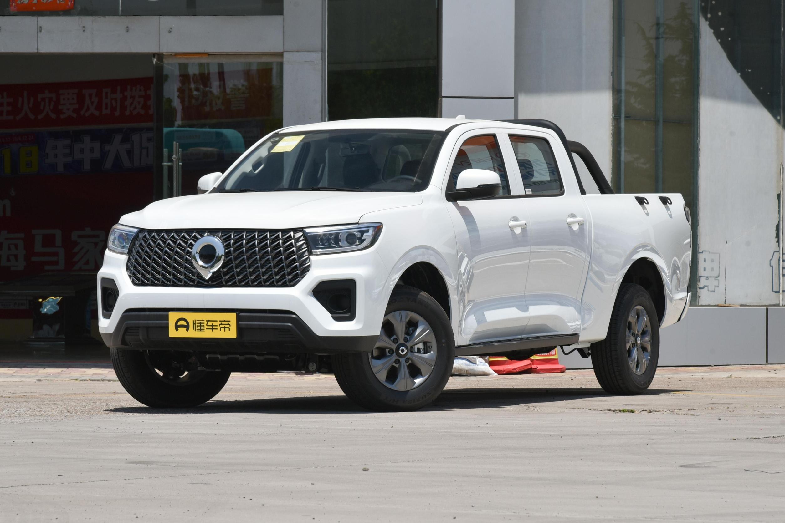 炮 2023款 商用版 2.0T柴油 手动四驱大双精英型GW4D20M图片_长城_27/58张图片_汽车外观图库_懂车帝