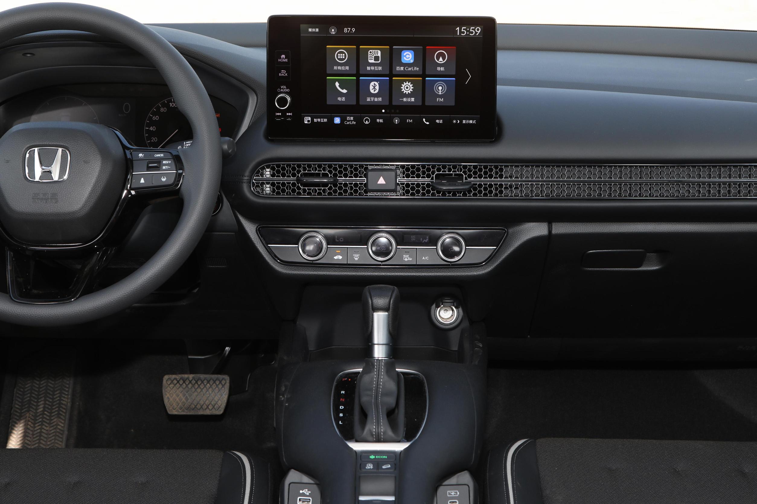 ZR-V 致在 2023款 1.5T CVT科技版图片_本田_3/37张图片_汽车内饰图库_懂车帝