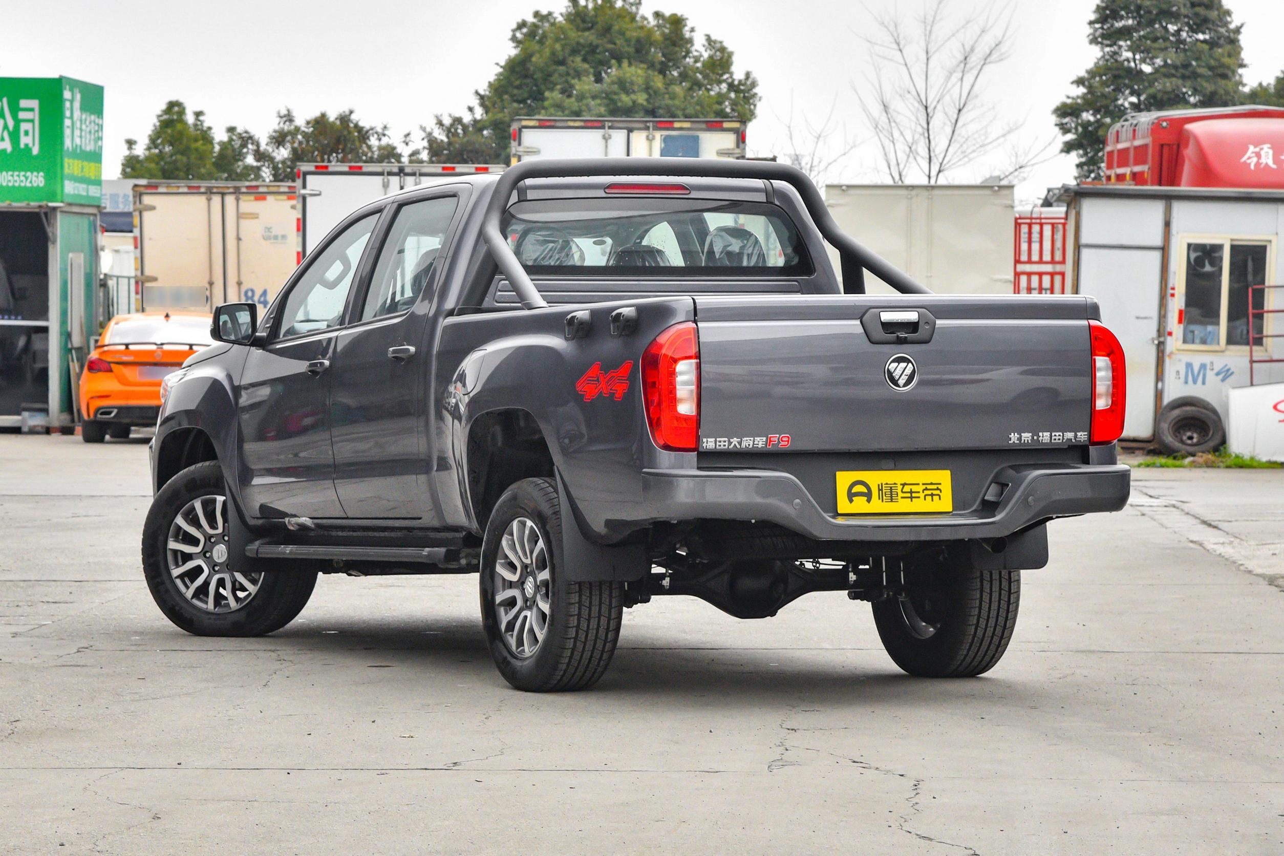 大将军F9 2023款 2.0T柴油手动四驱青春版精英型长箱4F20TC图片_福田_20/49张图片_汽车外观图库_懂车帝