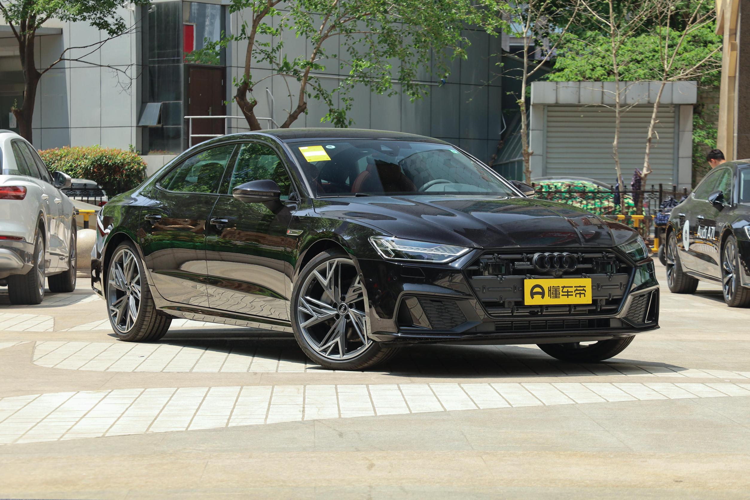 奥迪A7L 2023款 45 TFSI quattro S-line 黑武士版图片_奥迪_10/57张图片_汽车外观图库_懂车帝