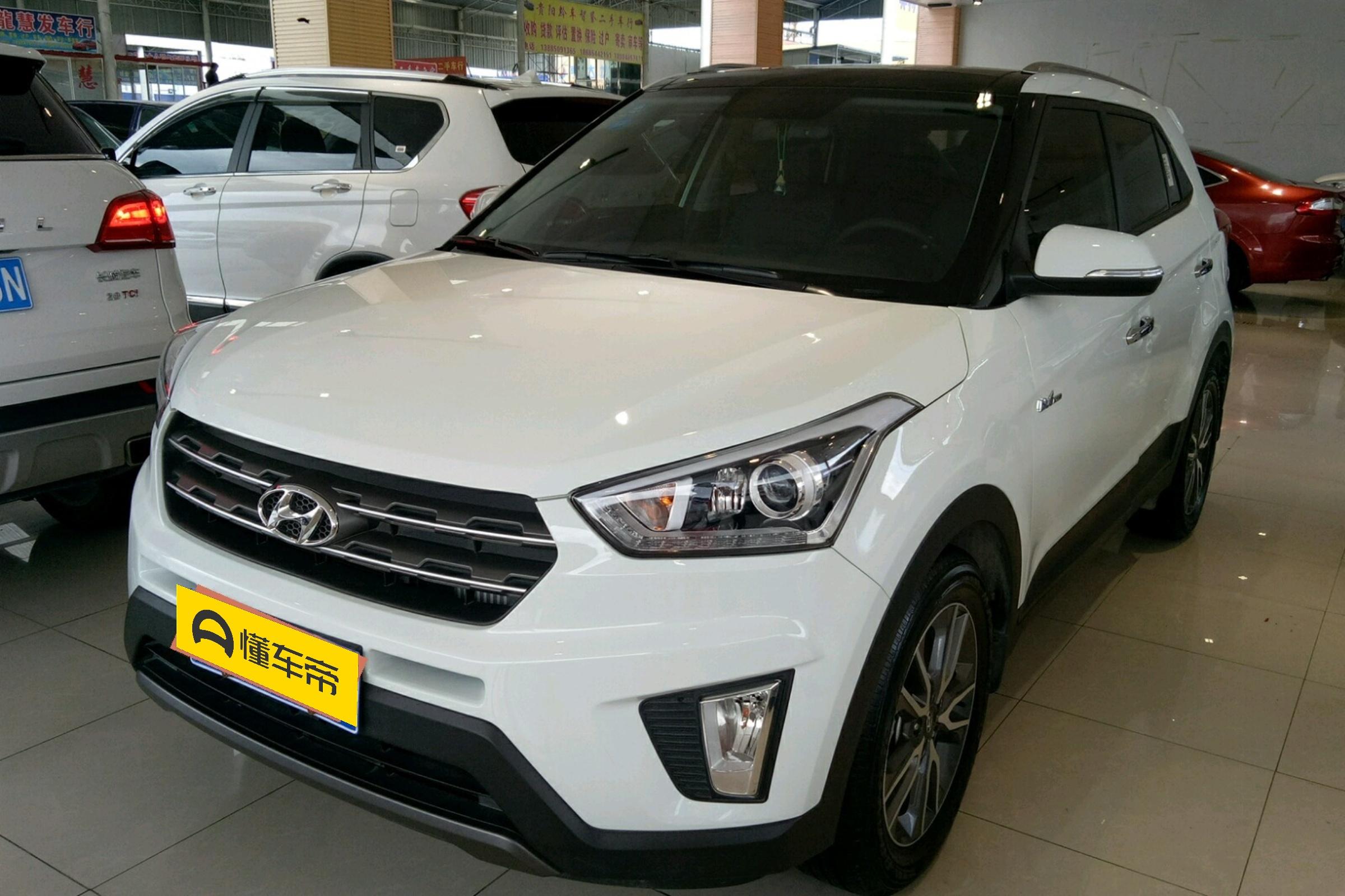 现代ix25 2016款 1.6T 双离合两驱尊贵型DLX图片_现代_7/10张图片_汽车外观图库_懂车帝