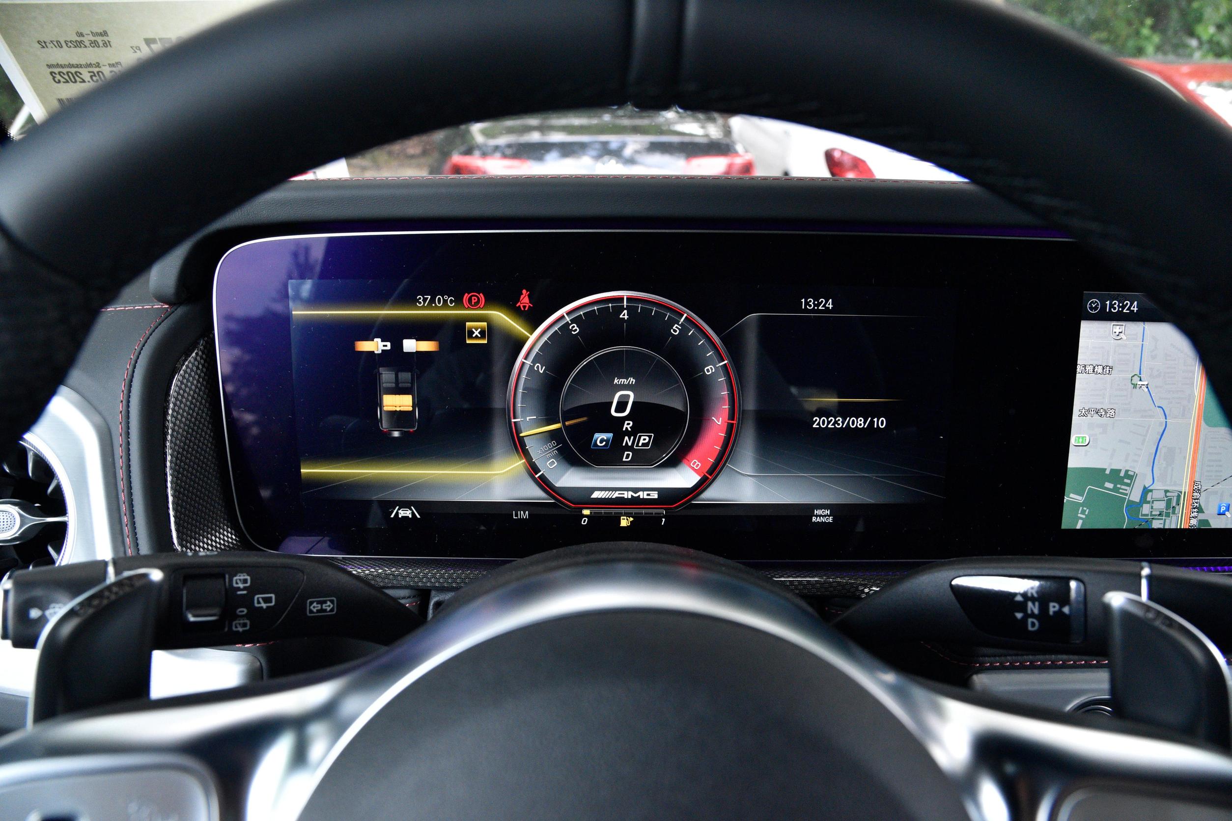 奔驰G级AMG 2023款 AMG G 63图片_奔驰_10/149张图片_汽车内饰图库_懂车帝