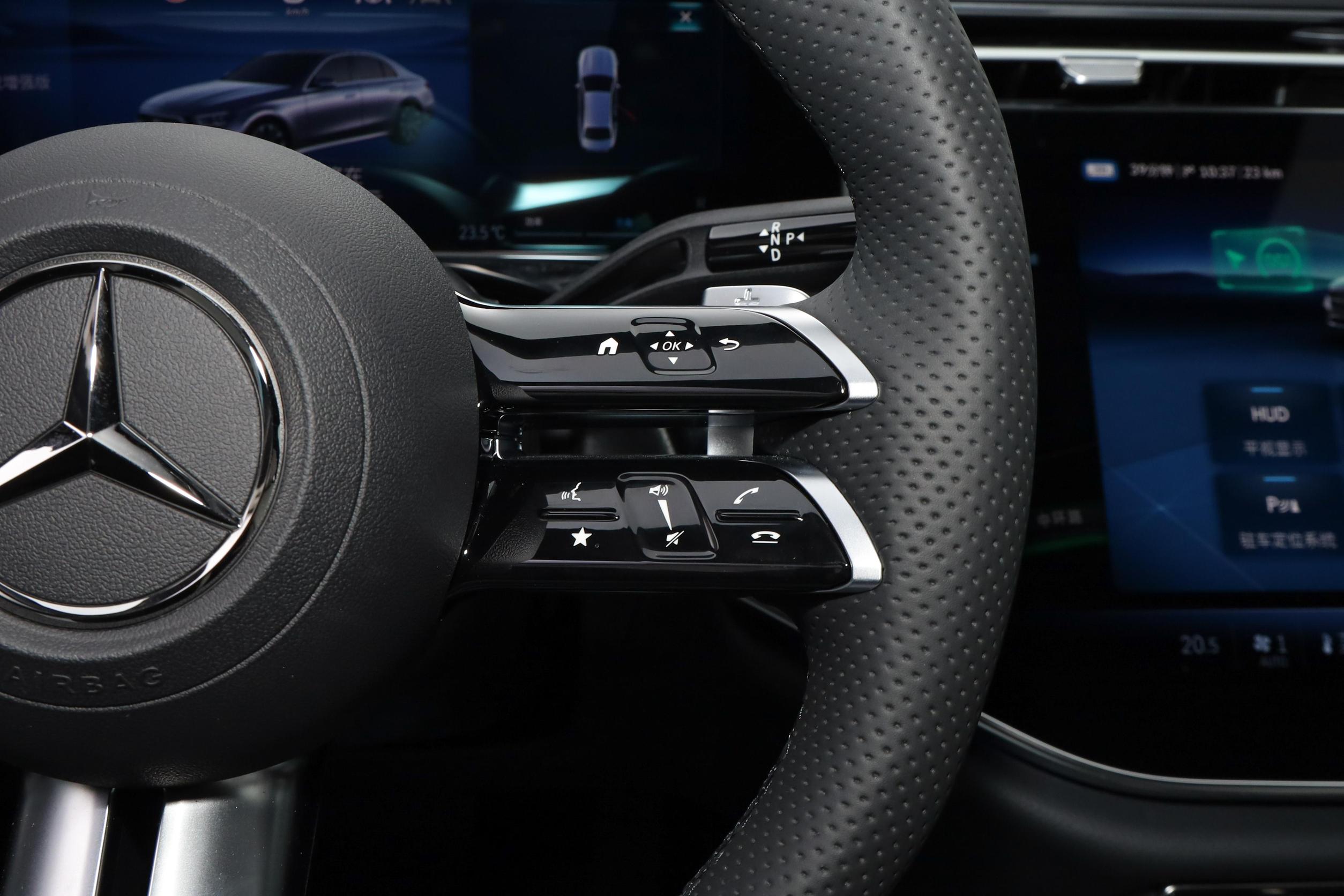 奔驰E级 2024款 E 300 L 豪华型 运动轿车图片_奔驰_32/59张图片_汽车内饰图库_懂车帝