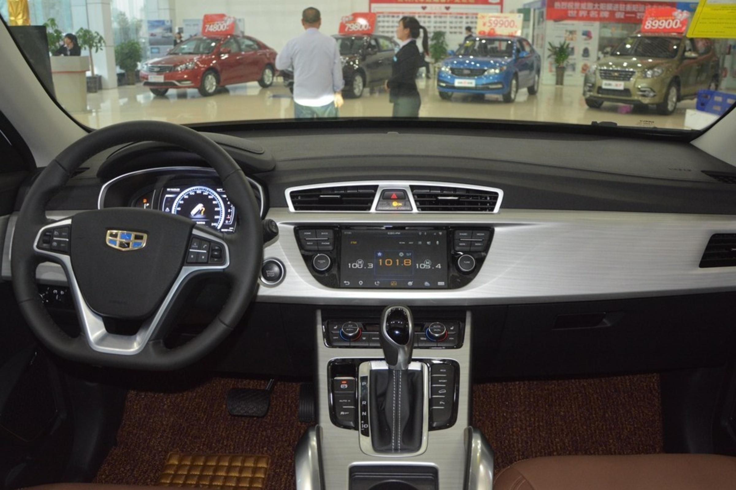 博越 2016款 1.8TD 自动智尊型图片_吉利汽车_22/48张图片_汽车内饰图库_懂车帝