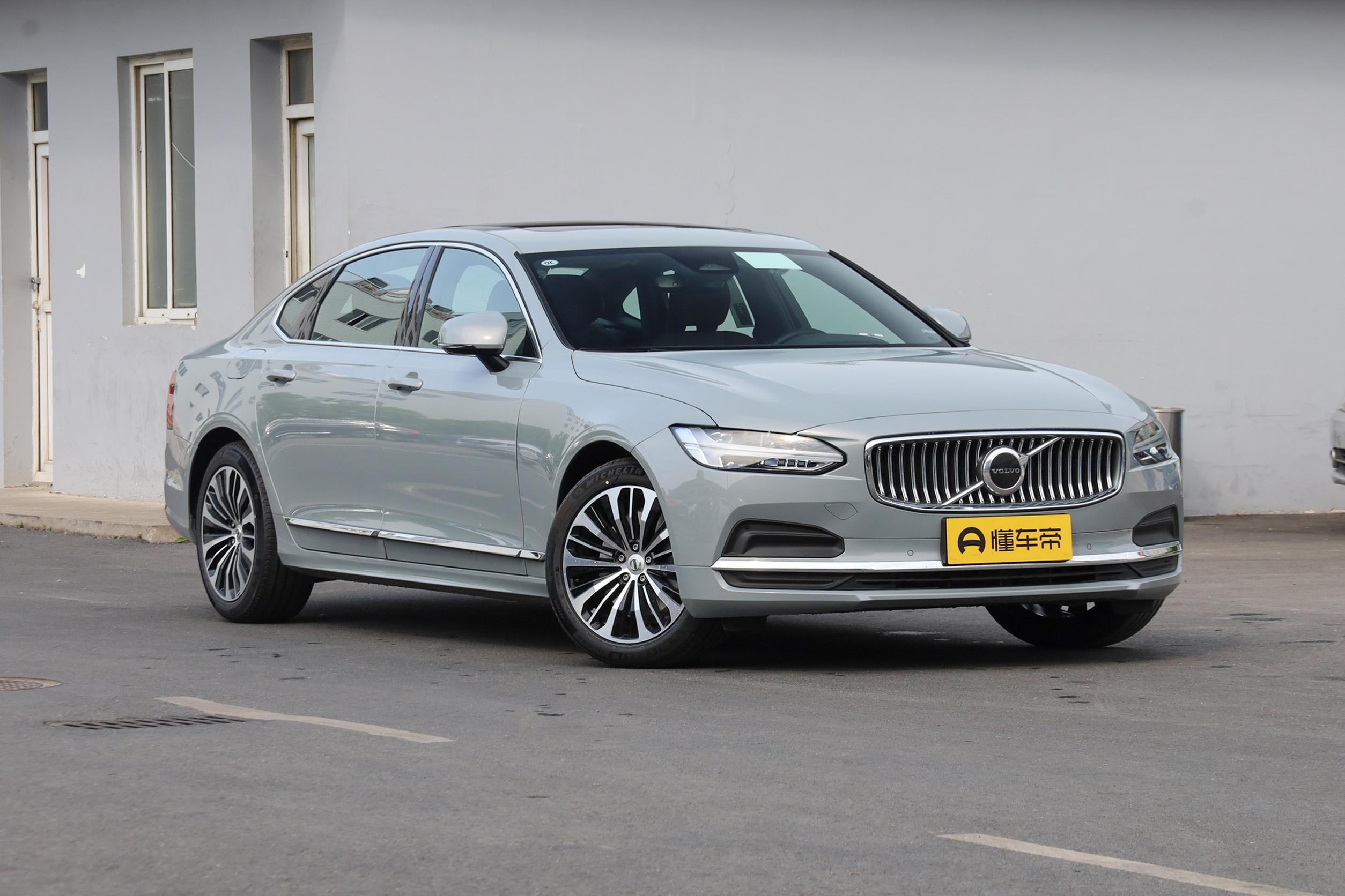 沃尔沃S90壁纸_沃尔沃S90_沃尔沃S90外观图片_1/2631张图片_沃尔沃S90薄雾灰/整车外观图片_懂车帝