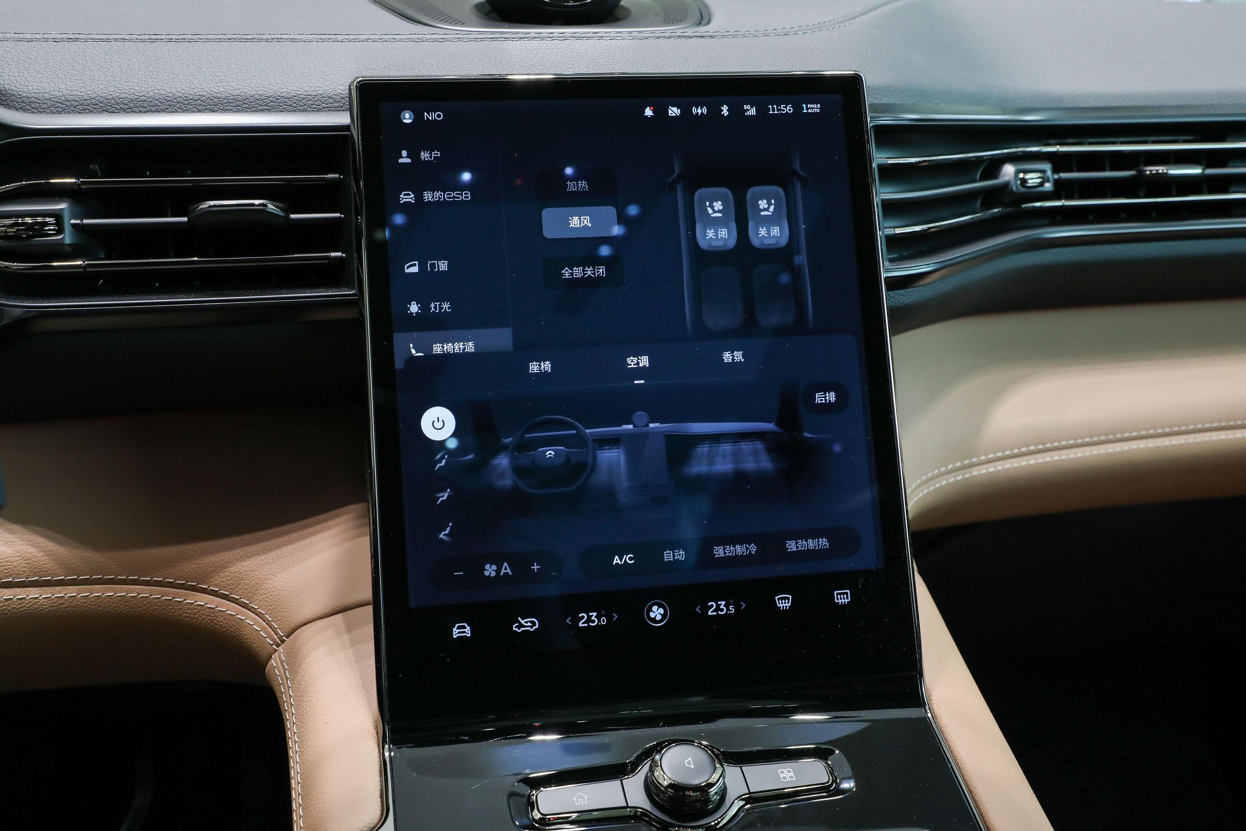 蔚来ES8 2022款 450KM 六座版图片_蔚来_2/28张图片_汽车内饰图库_懂车帝