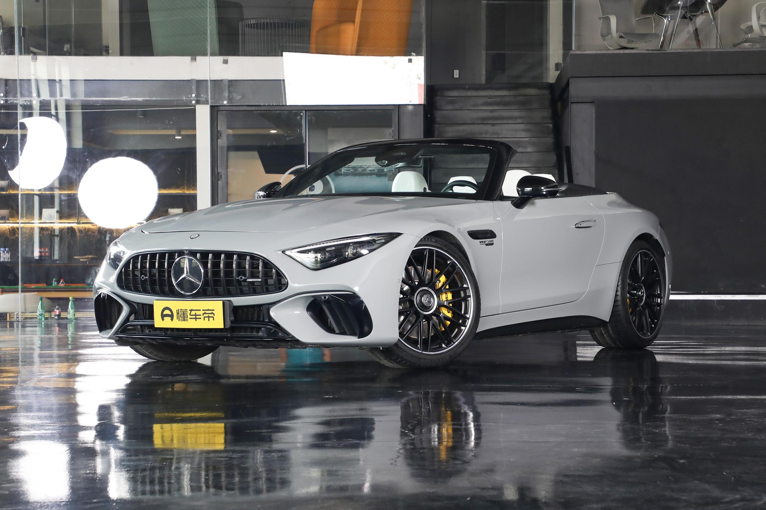 奔驰SL级AMG 2024款 AMG SL 63 4MATIC+图片_奔驰_4/74张图片_汽车外观图库_懂车帝