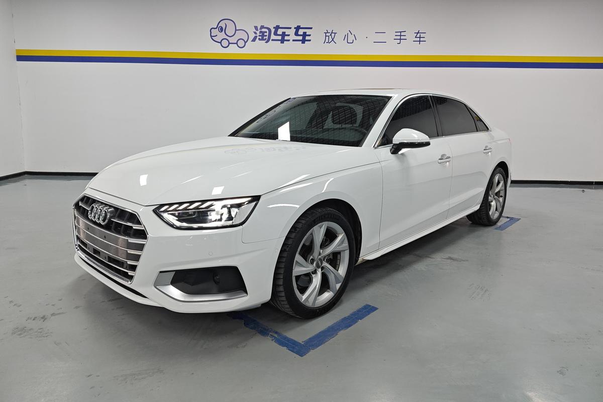 二手奥迪A4L 2020款40 TFSI 豪华致雅型_14.58万_4年8个月_奥迪A4L二手车_懂车帝