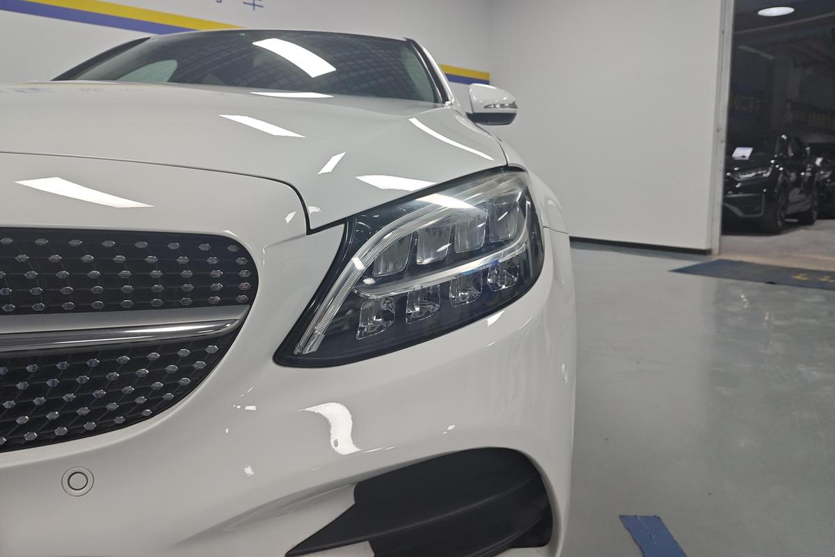 二手奔驰C级 2020款改款 C 200 L 时尚型运动版_17.41万_5年3个月_奔驰C级二手车_懂车帝