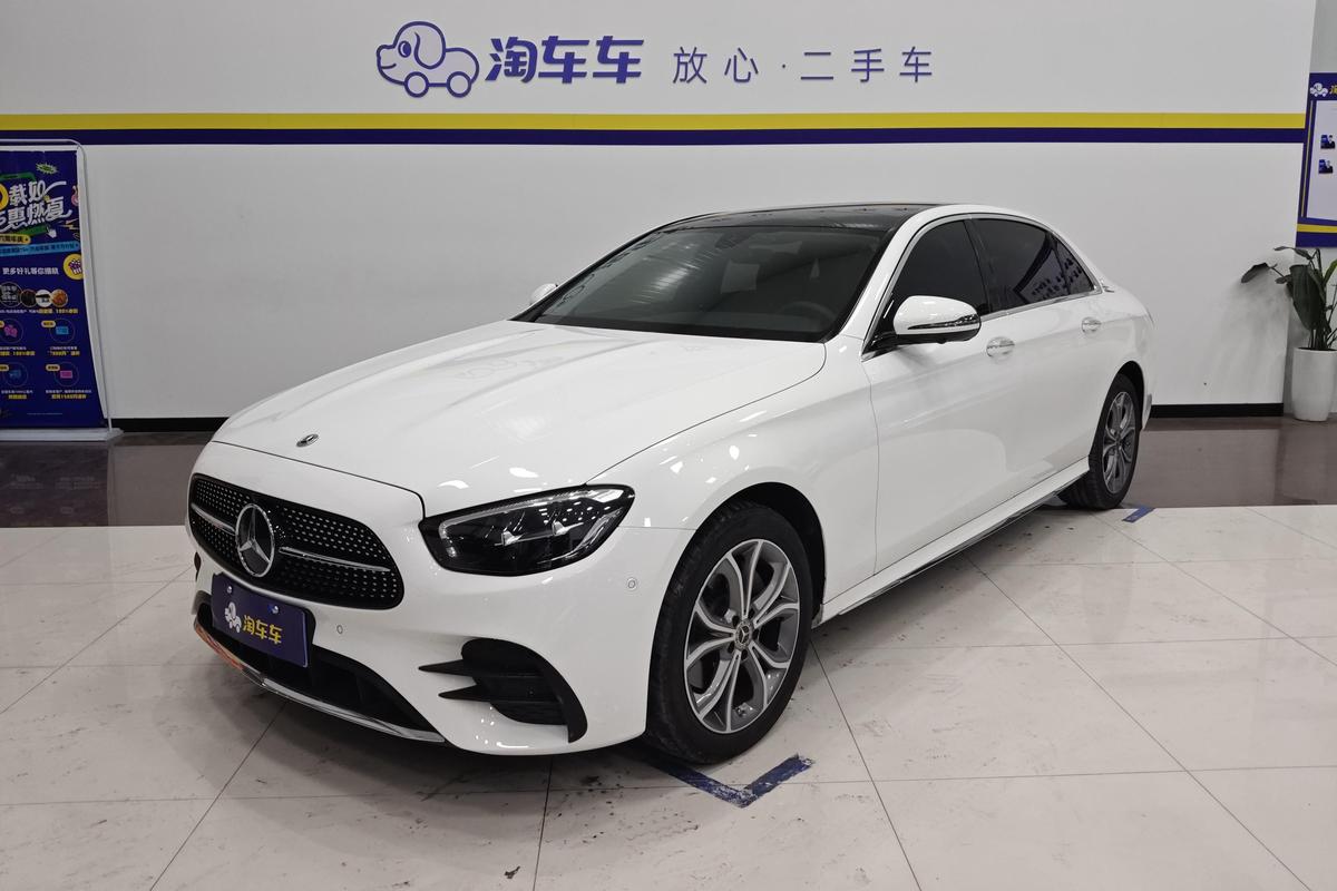 二手奔驰E级 2022款三次改款 E 300 L 时尚型 运动轿车_31.88万_3年2个月_奔驰E级二手车_懂车帝