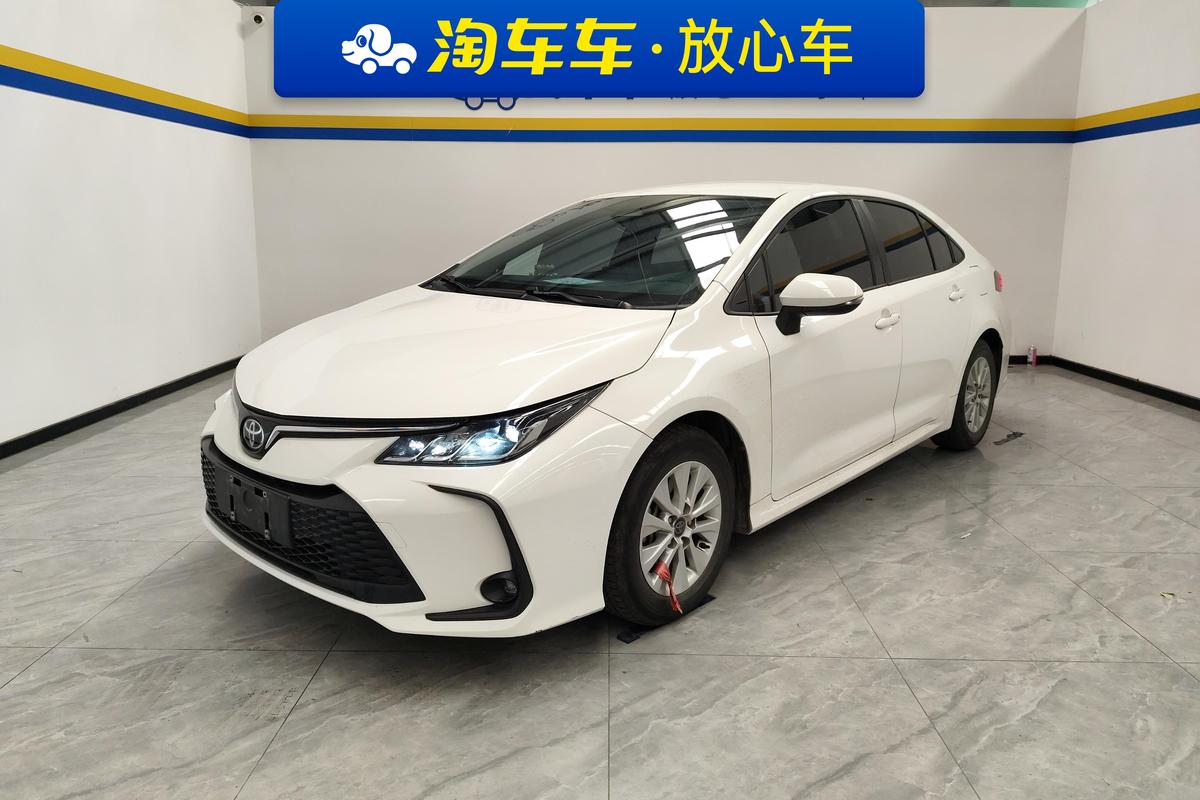 二手卡罗拉 2023款智能电混双擎 1.8L E-CVT先锋版_7.53万_2年2个月_卡罗拉二手车_懂车帝