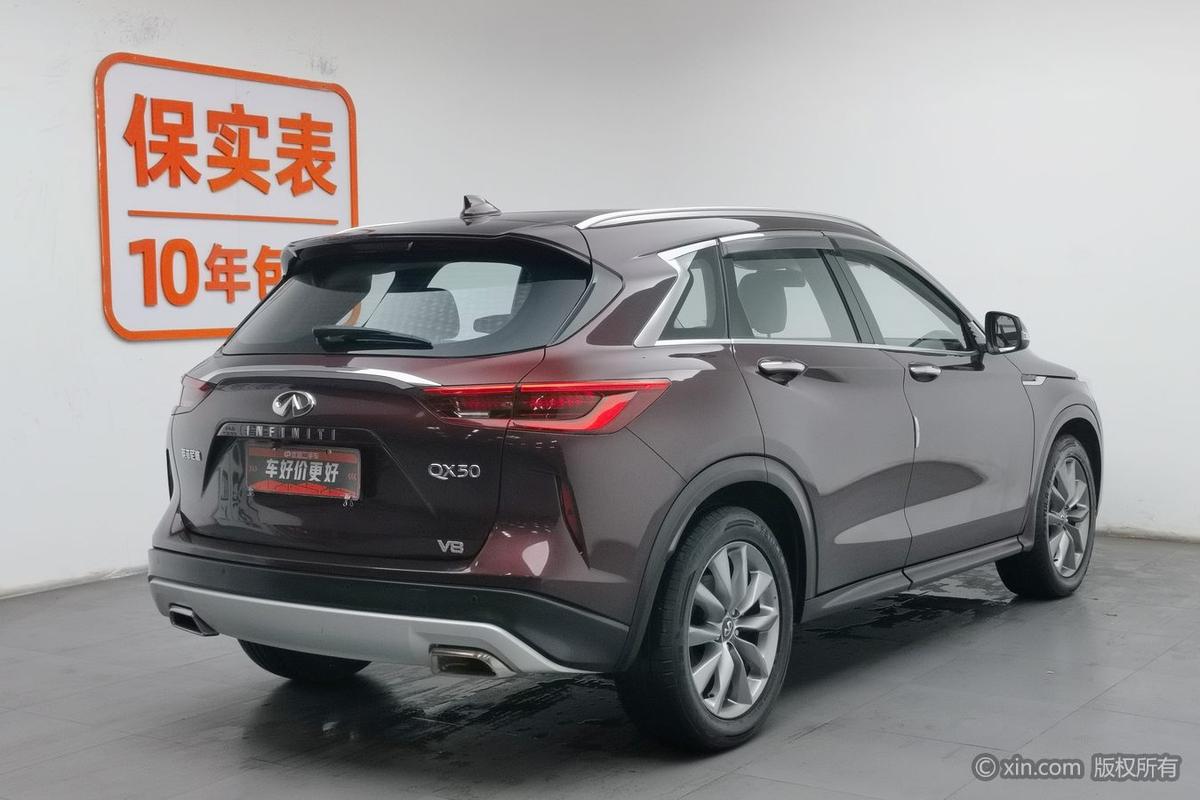 二手英菲尼迪QX50 2020款改款 2.0T 两驱时尚版_9.88万_4年8个月_英菲尼迪QX50二手车_懂车帝